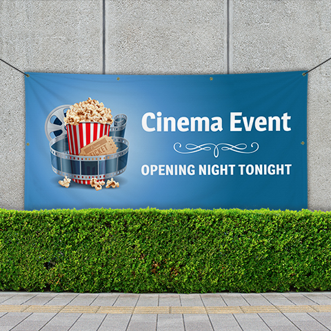 Cheap Movie Theater Vinyl Banners | Movie Theater Banner | We Print the ...