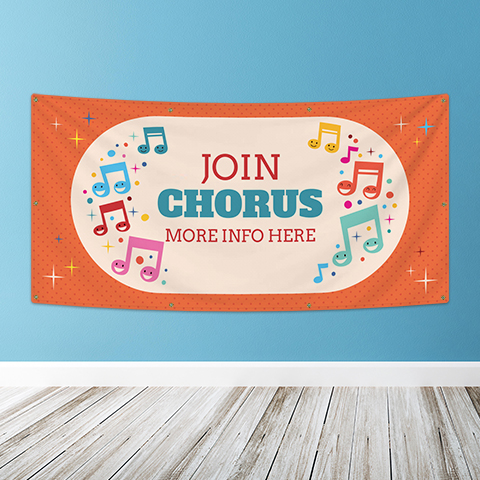 Cheap Vinyl Chorus Banners | We Print the Cheapest Chorus Vinyl Banners ...