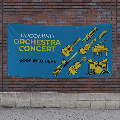 Cheap Vinyl Orchestra Banners | We Print the Cheapest Orchestra Vinyl ...