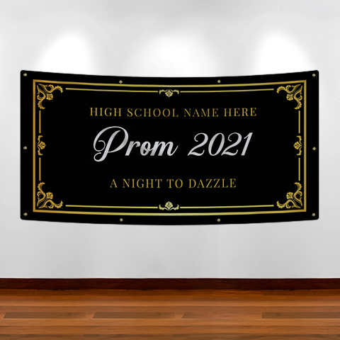 Prom Night Banners | Cheap Prom Night Vinyl Banners | We Print the ...