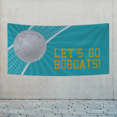 Cheap Volleyball Banners | We Print the Cheapest Volleyball Vinyl ...