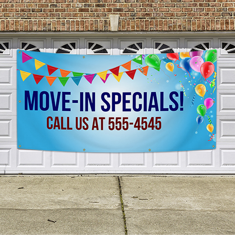 Cheap Move In Special Banners | Move In Special Banners as low as $9.20
