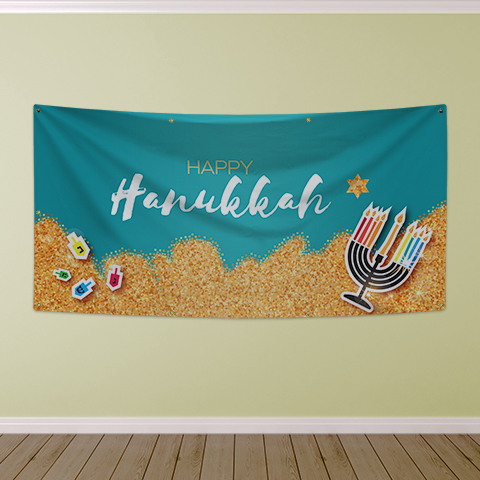Happy Hanukkah Banner