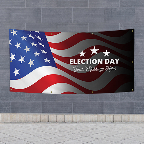 Election Banners | Cheap Election Vinyl Banners | We Print the Cheapest ...